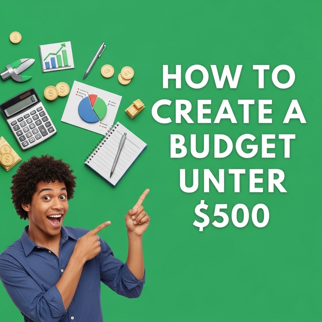Create a Budget Under $500: A Step-by-Step Guide