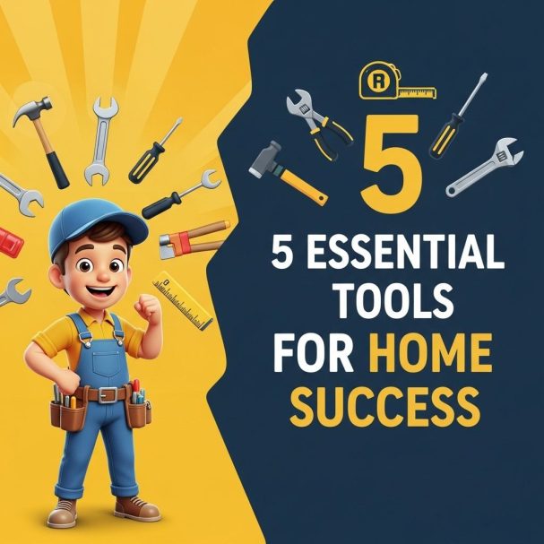 5 Essential Tools for Home Success