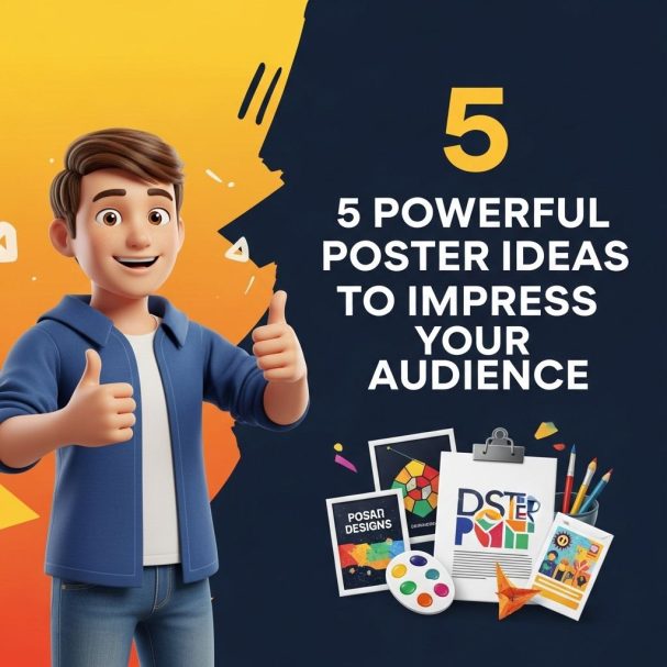 5 Powerful Poster Ideas to Impress Your Audience