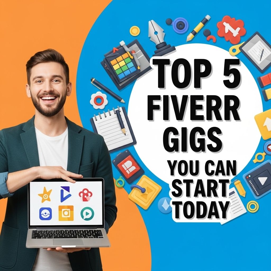 Top 5 Fiverr Gigs You Can Start Today