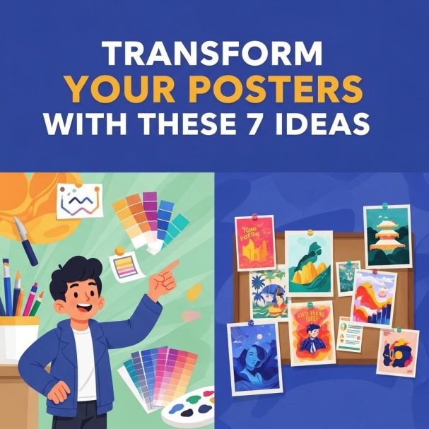 Transform Your Posters: 7 Creative Ideas