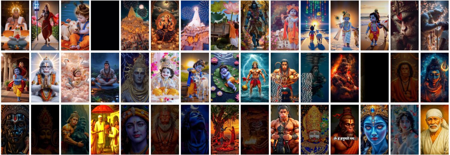 800+ AI Hindu God Reels Bundle | eyMockup