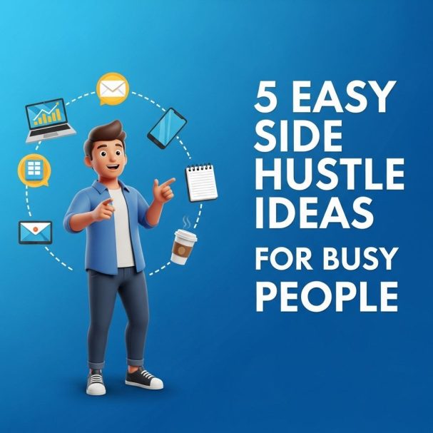Top 5 Easy Side Hustle Ideas for Busy People